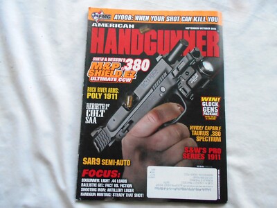 AMERICAN HANDGUNNER Magazine-SEPTEMBER,2018 | eBay