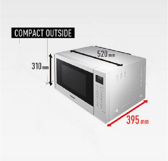 Panasonic NN-CT55JW 1000W Digital Inverter Combination Microwave 27L ...