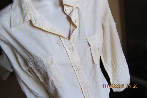 J. Crew Sunny Stripe Oxford Shirt Sz M RN 77388 | eBay