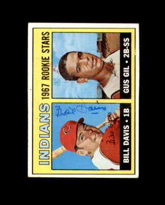 Bill Davis Signed 1967 Topps Rookie Stars Cleveland Autograph | eBay