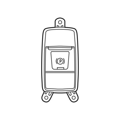 Genuine OEM Electronic Parking Brake Control Switch for BMW 61319877887 ...