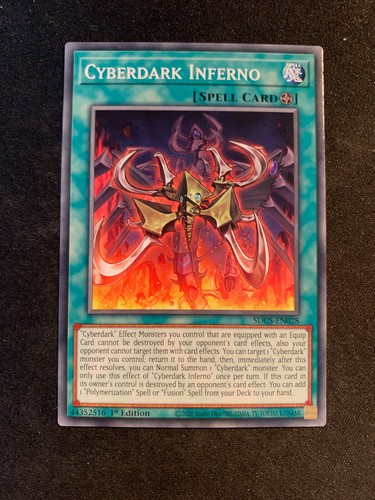 Cyberdark Inferno - SDCS-EN028 - Cyber Strke N/M | eBay Australia