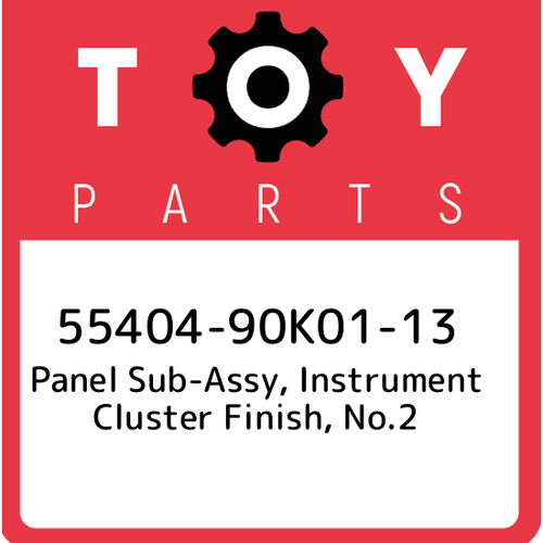 55404-90K01-13 Toyota Panel sub-assy, instrument cluster finish, no.2 ...