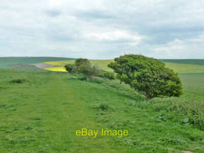 Photo 6x4 Bridleway on Heighton Hill Denton Bridleway South Heighton 6c ...