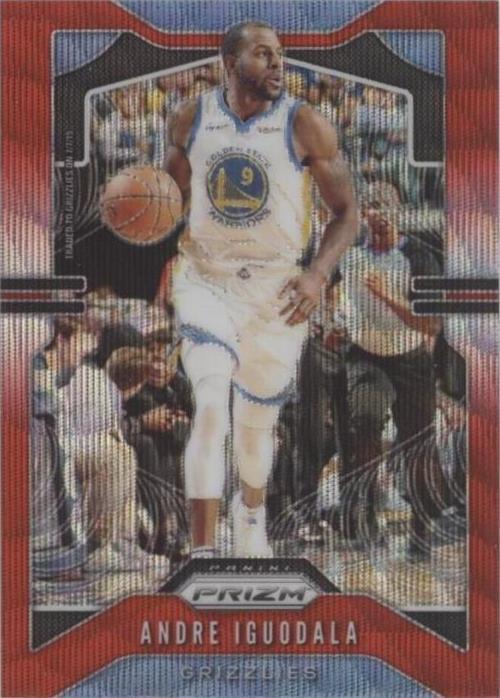 2019-20 Panini Prizm - Andre Iguodala #102 Ruby Wave Prizm for sale ...