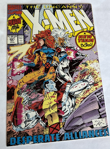 1991 Marvel Comic Uncanny X-Men #281 - 1st Trevor Fitzroy - NM | eBay
