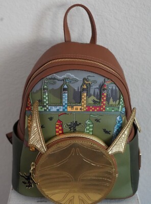 Loungefly Harry Potter Golden Snitch Mini Backpack | eBay