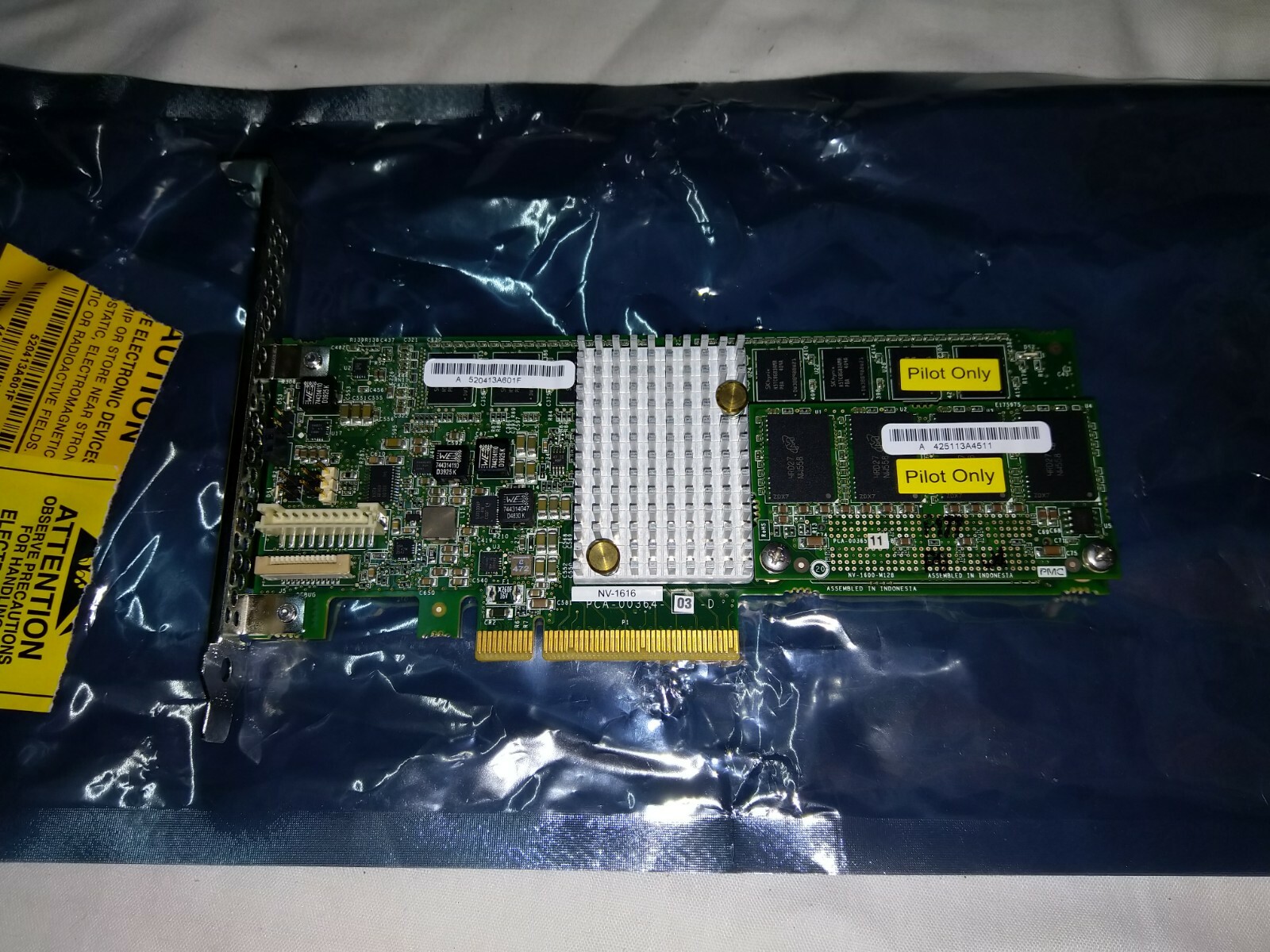 Microsemi NV1616 16gb DDR MN NVRAM Card for sale online | eBay