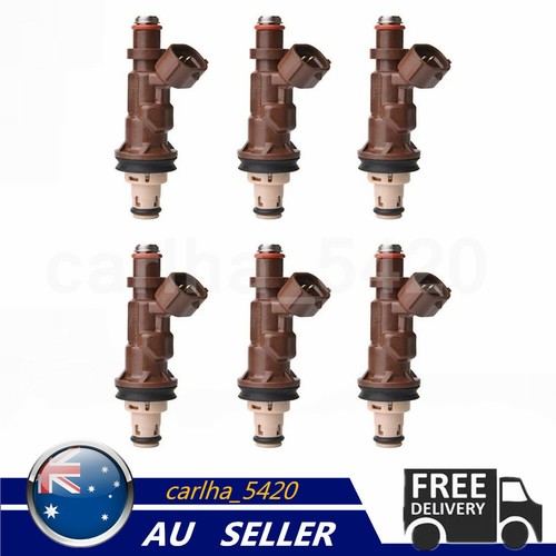6x Fuel Injector 23250-62040 For Toyota Hilux VZN 5VZ-FE 3.4L ...