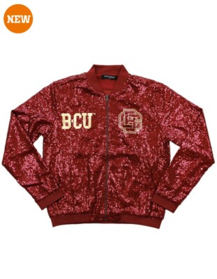 Bethune Cookman University Sequins Womens BCU WILDCATS Jacket | eBay