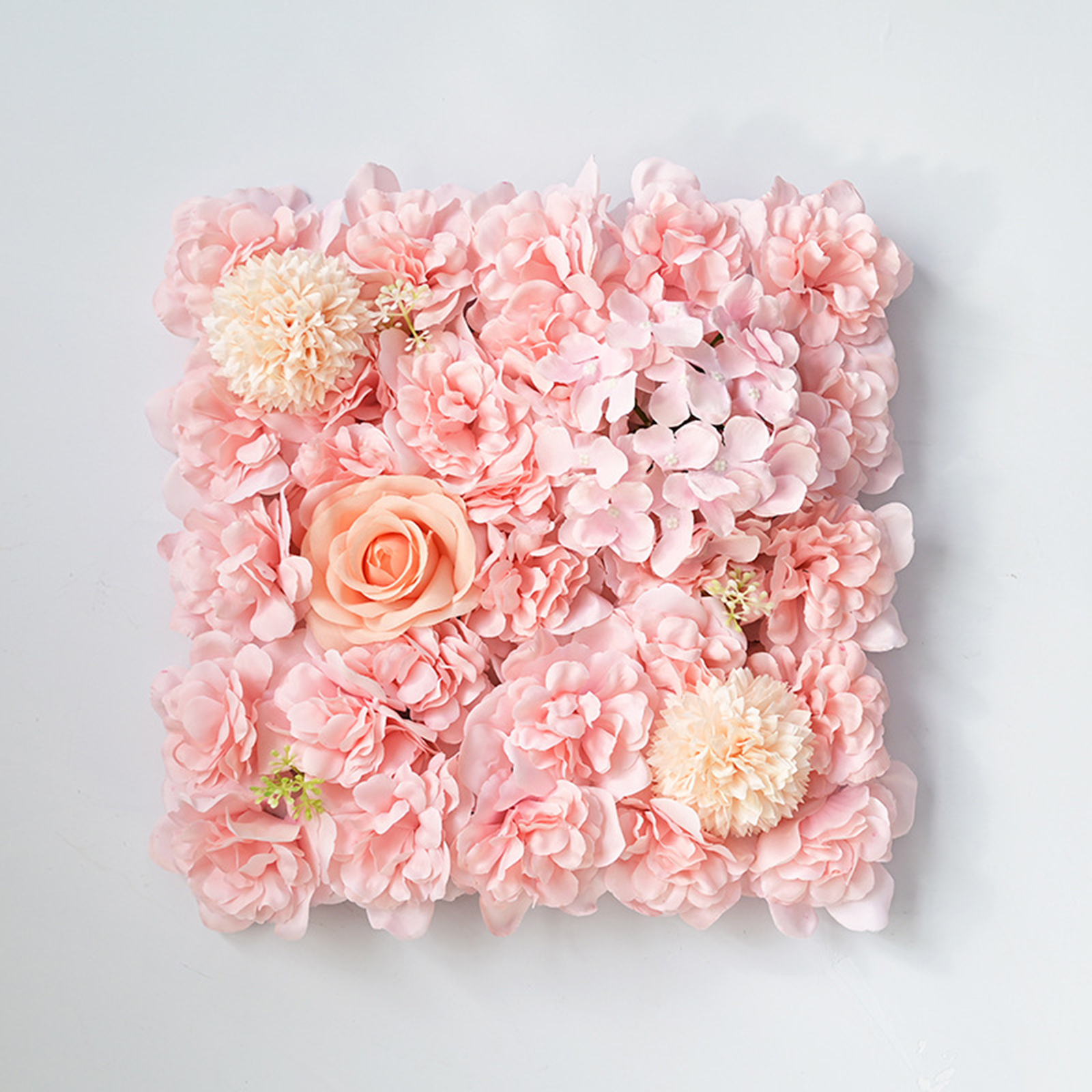 Simulation Flower Wall Non-withered Diy Artificial Flower Wall Mat ...