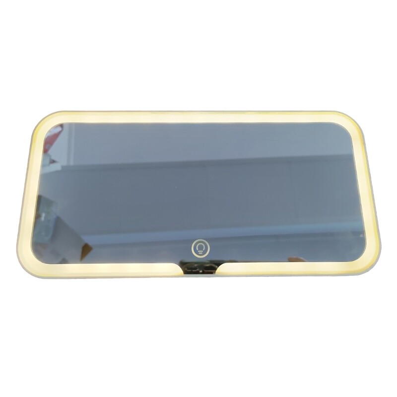 Car Sun Visors Make Up Glass Touching Control Dimmable LED Light Makeup ...