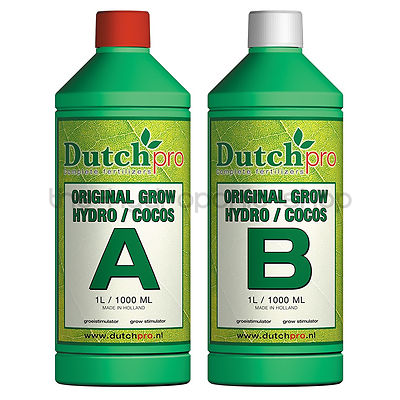 Dutch Pro Original Grow Hydro Coco 1L A+B Plant Nutrient | eBay UK