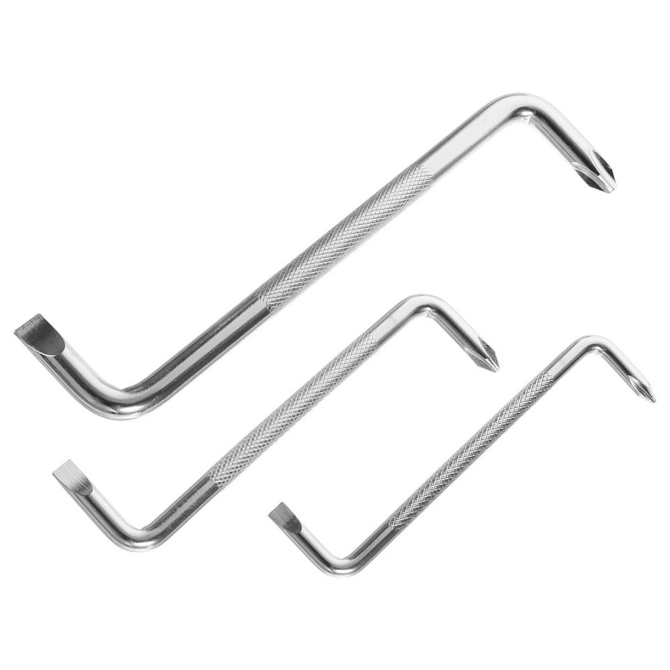 3 Pcs Elbow Screwdriver Adjustable Angle Driversets Offset Extension ...