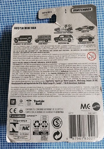 Junior Mints Matchbox Austin Mini Van Series #5/6. Brand New | eBay
