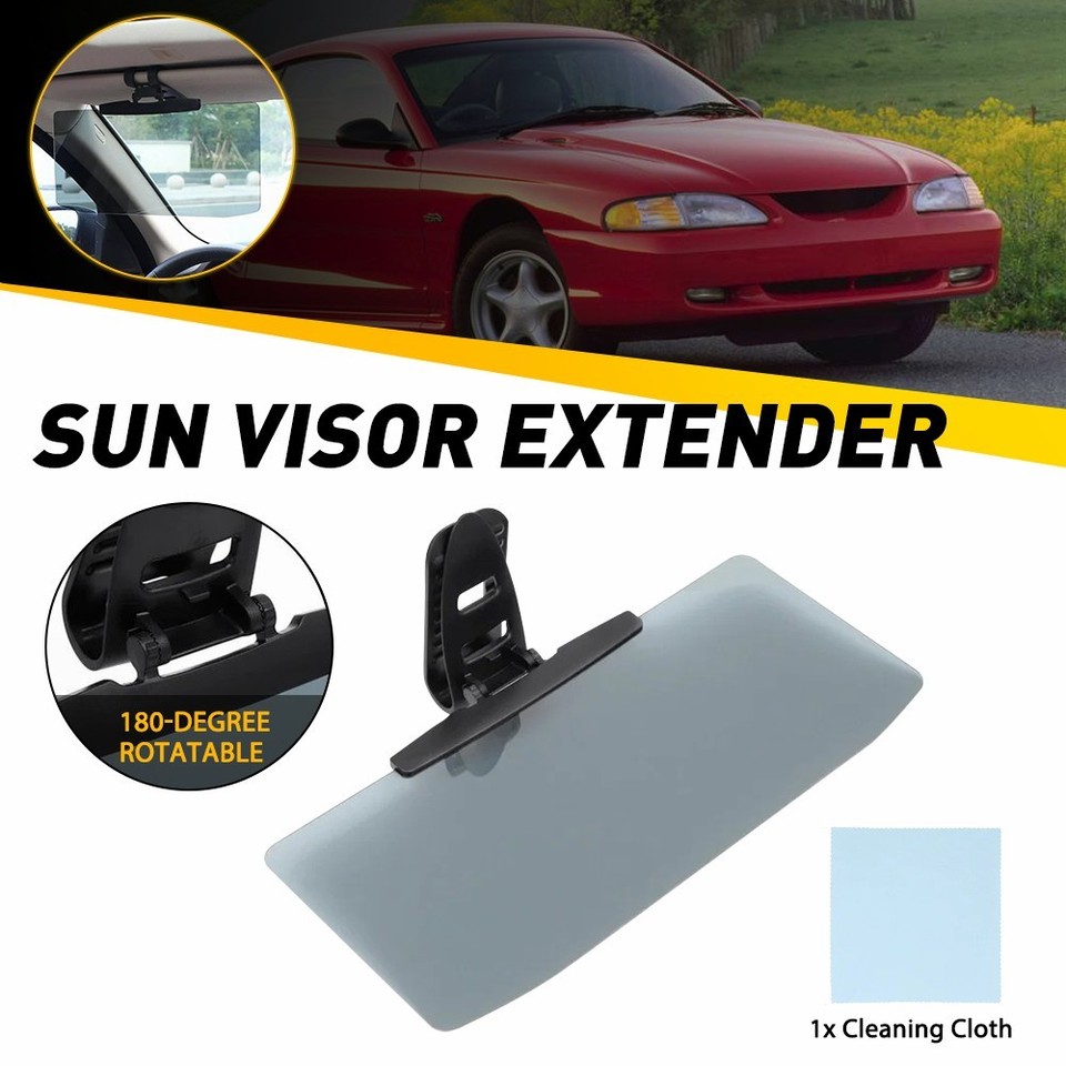 Automotive Sun Car Visor Extender Anti-Glare Sunshade Front Windshield ...