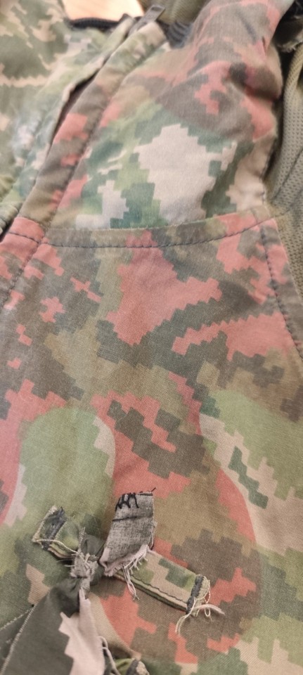 Russian SSO SPOSN Sniper Ghillie Masking Suit Palma Amoeba Camouflage ...