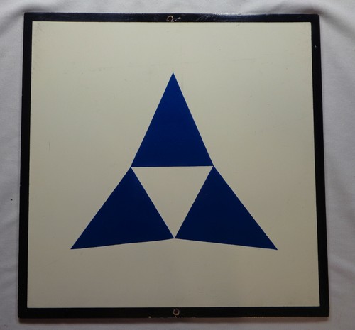 RARE WW1 AEF 3rd III Corps Isorel Masonite SSI Enameled Insignia Sign ...