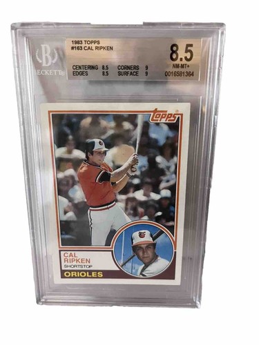 1983 Topps #163 Cal Ripken 8.5 NM-MT+ Beckett | eBay