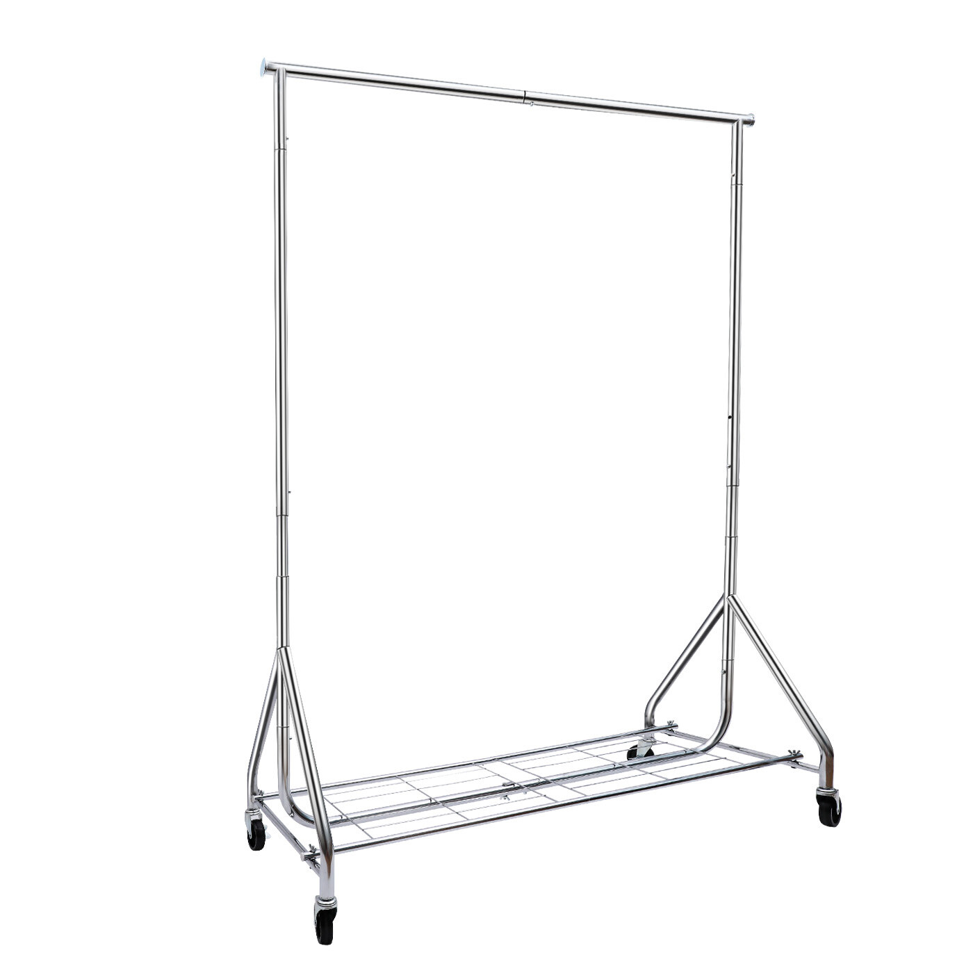 Heavy Duty Garment Rack Rolling Clothes Rack Collapsible Clothing Rack ...