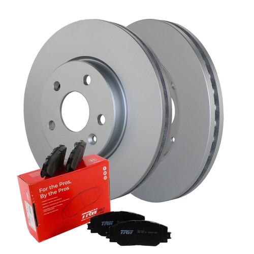 Front Brake Kit 276mm Rotors & TRW Low-Metallic Pads For Cruze Limited ...