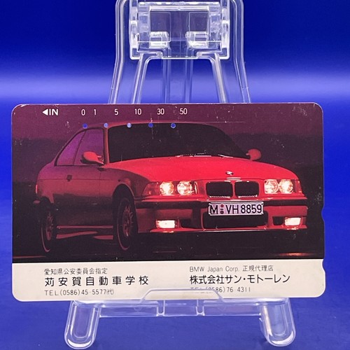 BMW Japan Corp 110-011 Telephone card 50 Calling vintage Japanese Rare ...