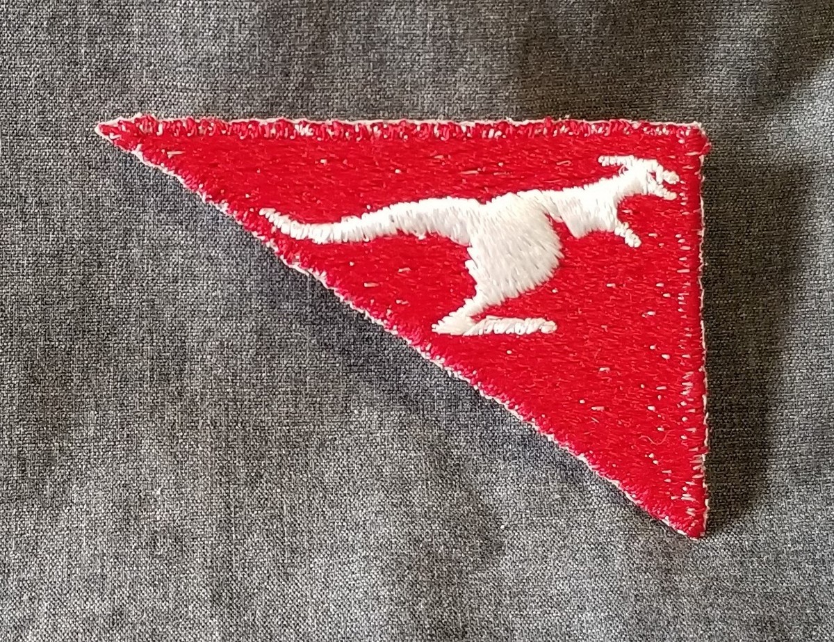 Kangaroo Red Triangle Logo
