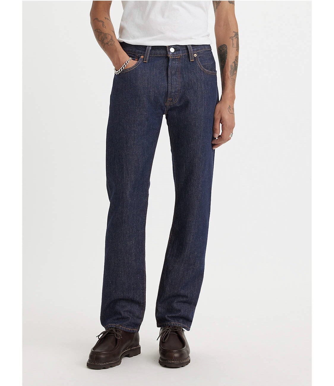 501 LEVI STRAUSS & CO. Original Riveted Denim Jeans Size W33xL34 | eBay