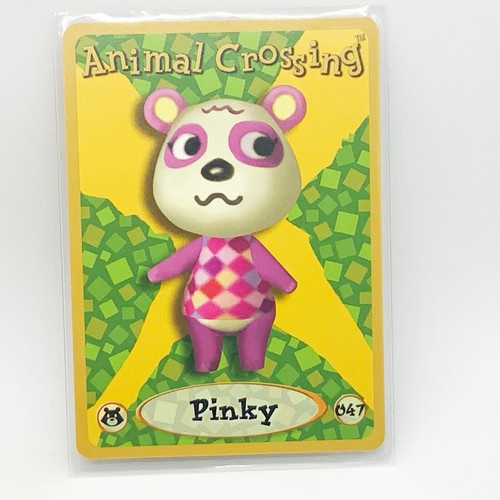 Animal Crossing Pinky 047 E-Reader Card Nintendo GameCube GBA Series 1 ...