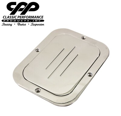 FUEL TANK & MASTER CYLINDER ACCESS DOOR RECTANGULAR BILLET ALUMINUM ...