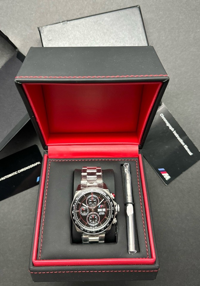 BMW M Automatic Chronograph Watch Limited Edition | eBay
