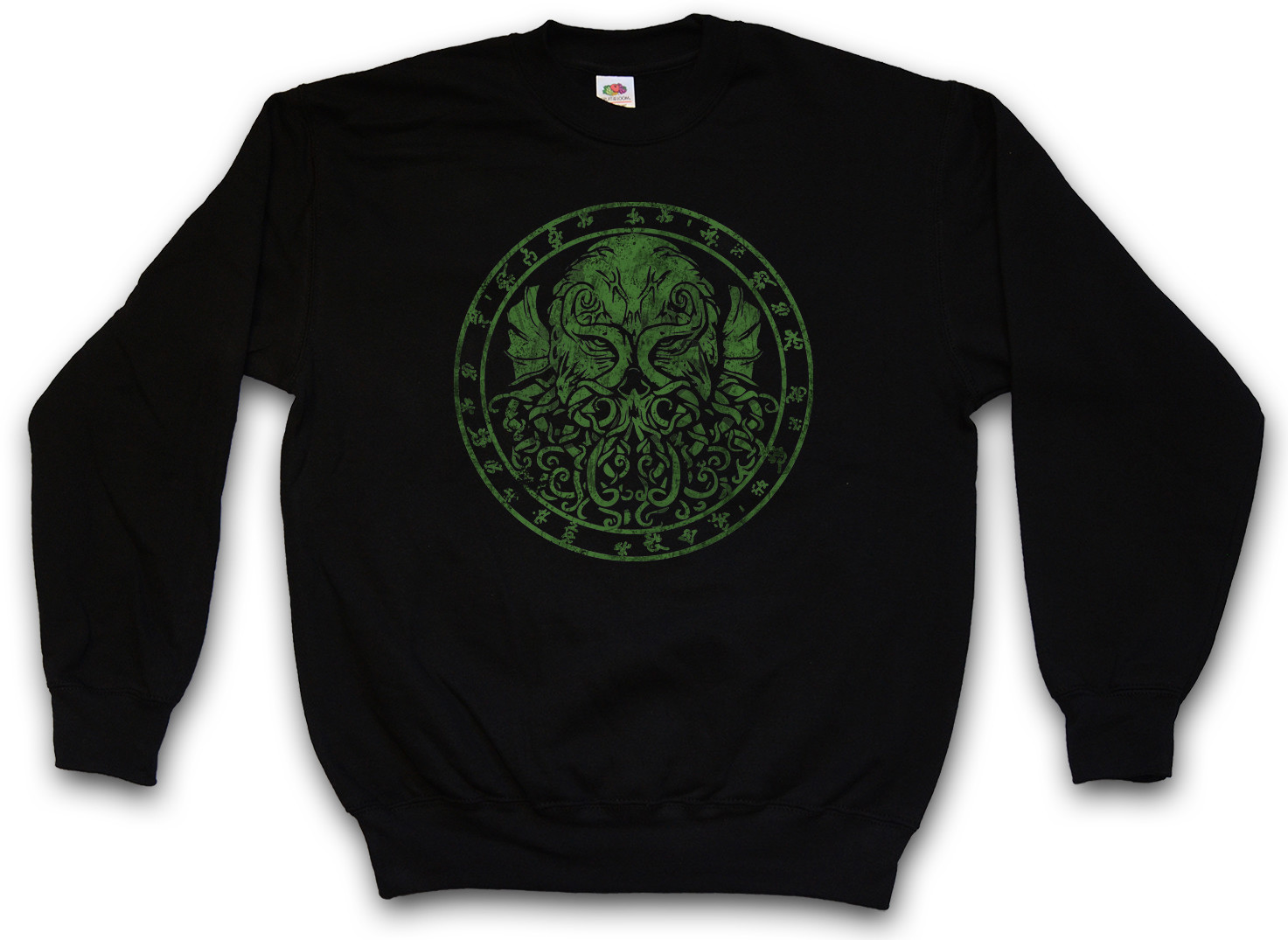CTHULHU RUNES PULLOVER SWEATSHIRT Arkham H. P. Miskatonic Lovecraft ...