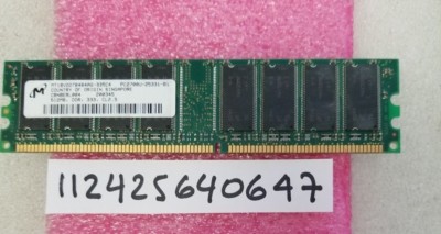 512MB PC RAM DDR1 333 PC2700 DDR 333 184PIN NON-ECC CL2.5 DUAL RANK ...