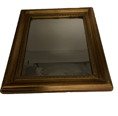 Mirror Gold Toned Scrolled Rectangular Framed Room Accent 13x10 | eBay
