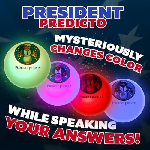 Talking President Predicto - Donald Trump Fortune Teller Ball - Lights Up & - | eBay