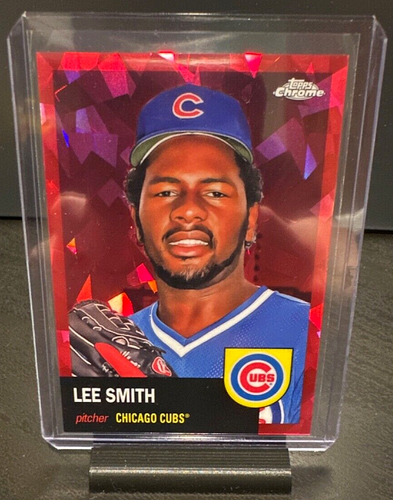 2022 LEE SMITH /100 HOLO (RED ATOMIC) REFRACTOR SP | TOPPS CHROME ...