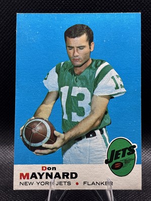 1969 Topps #60 Don Maynard New York Jets. HOF- Super Bowl Winner. | eBay