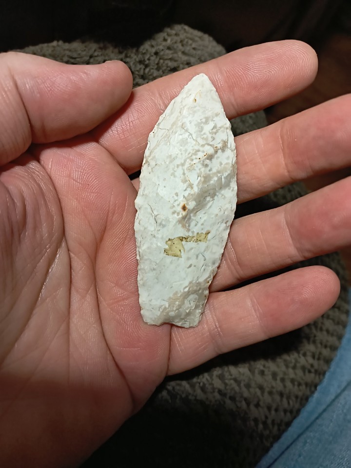 Authentic Iowa paleo Agate Basin Point Indian Arrowhead Artifact | eBay