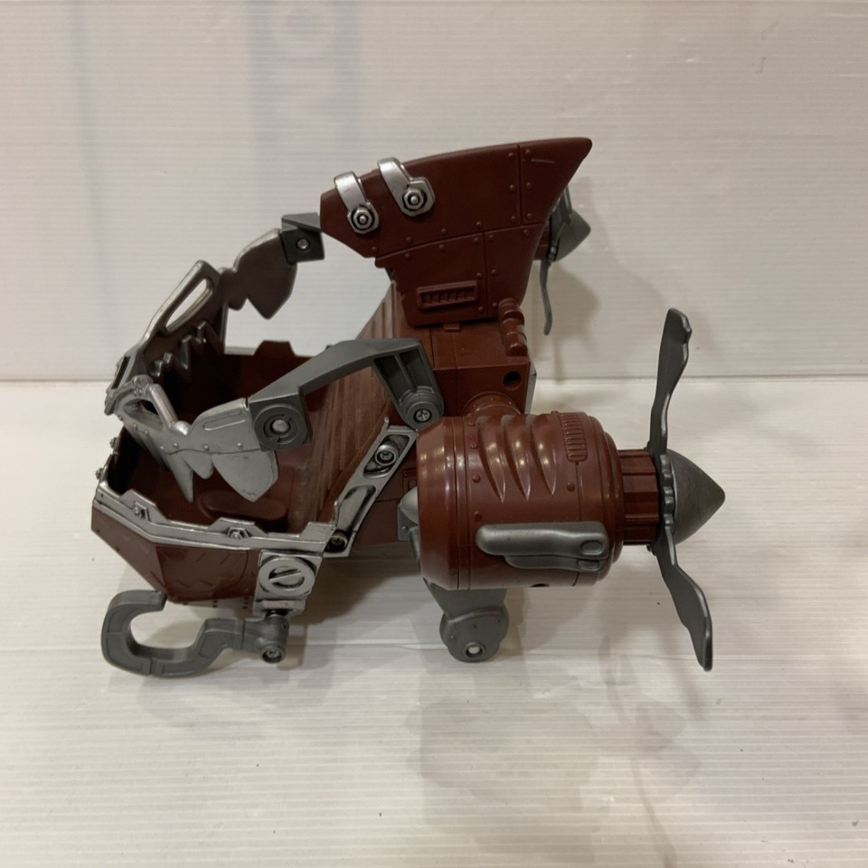 RARE Jouet ancien Vintage Mattel 1995 Street Sharks véhicule Sharkopter ...