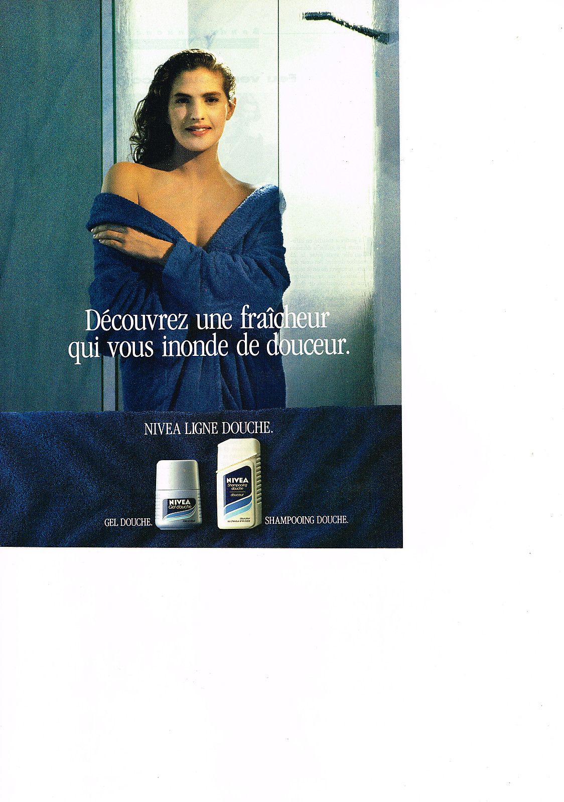 Publicité advertising 1989 NIVEA ligne douche | eBay