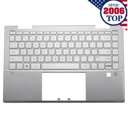 New HP Pavilion X360 14-DY 14T-DY 14M-DY Palmrest Backlit Keyboard ...