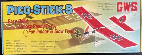 GWS Pico Stock S R/C Airplane Kit Easy Build ARF Indoor & Slow Flyer | eBay
