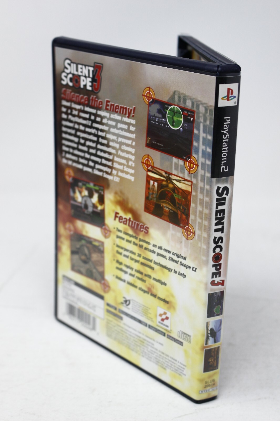 Silent Scope 3 - PS2 PlayStation 2 Konami Shooter Game 83717200482| eBay