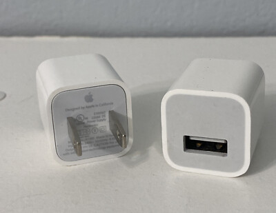Genuine Apple A1385 Wall Brick Charger Adapter - USB White Used | eBay