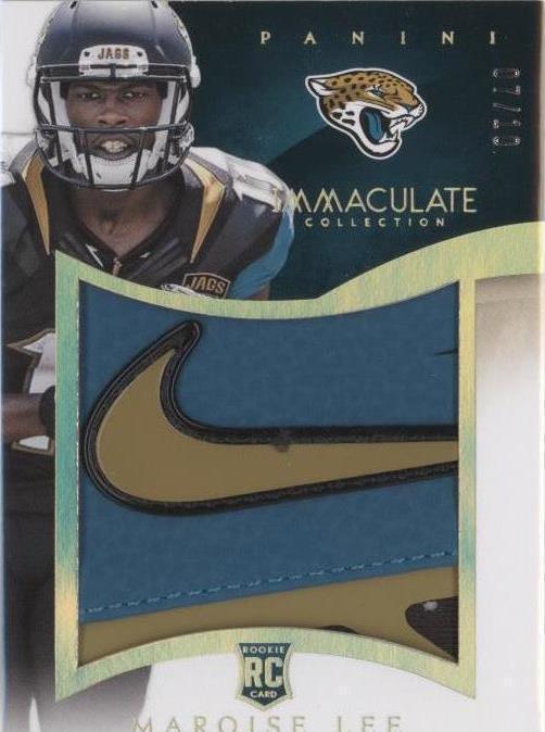2014 Panini Immaculate Collection - Gloves Logos Marqise Lee #IG-ML ...