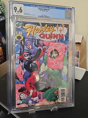 Harley Quinn #3 CGC 9.6 1ST HARLEY AND POISON IVY | eBay