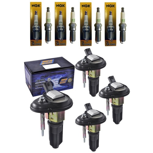 4 Herko Ignition Control Modules + 4 NGK Spark Plugs For 2003-08 GMC ...