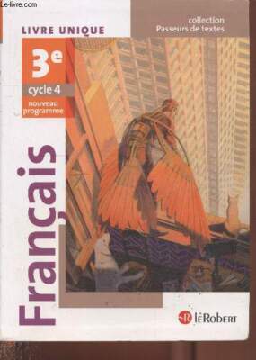 Français 3e cycle 4 - Livre unique (spécimen) - Collection "Passe | eBay
