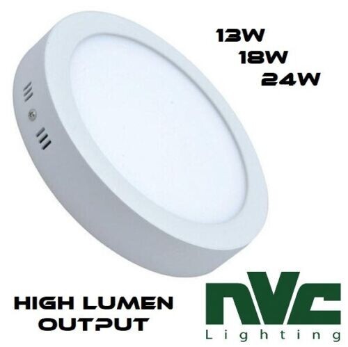 NVC Round led surface mounted light various wattages | eBay