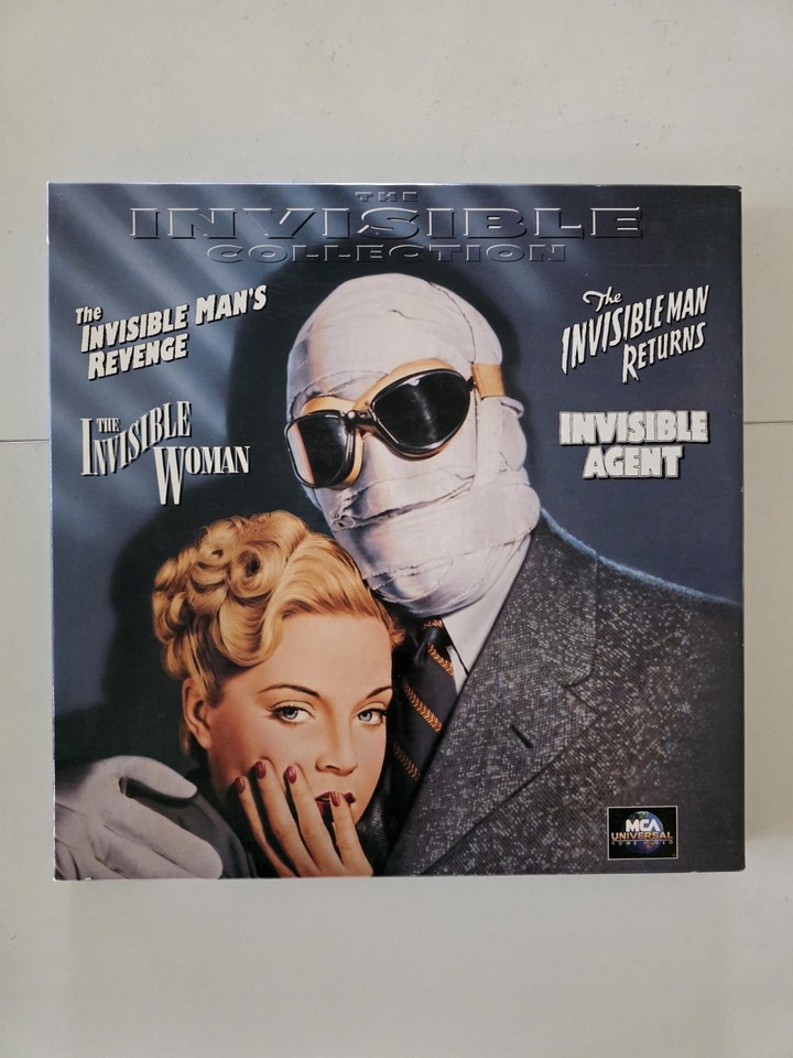 Laserdisc Horror Lot Universal Monsters, Bela Lugosi, Boris Karloff Box ...